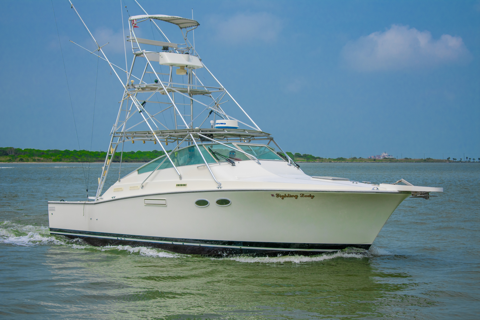 Bertram 38 Express 1985 For Sale in Galveston, Texas | Blue Water Yacht ...