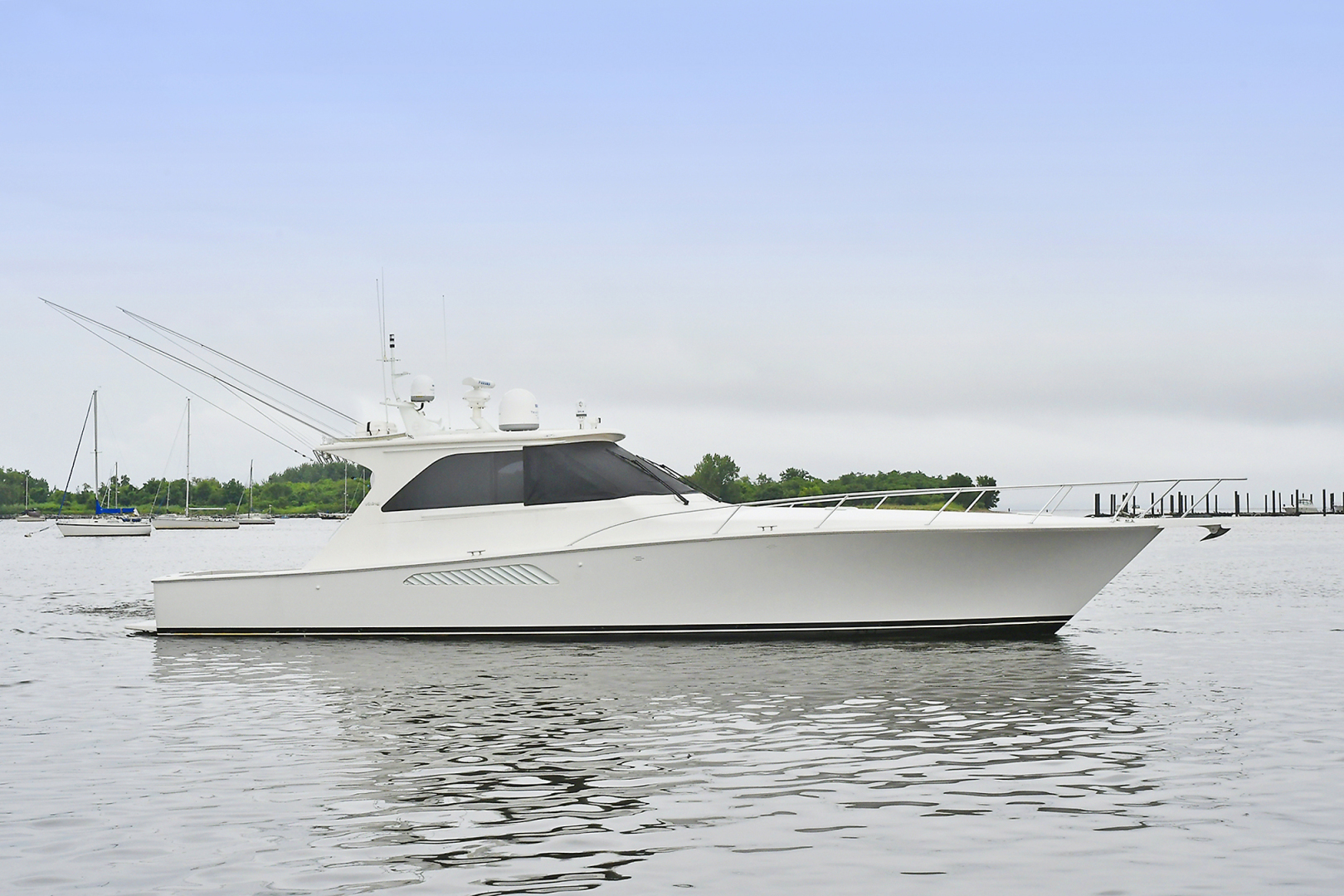 2007 Viking 52 Sport Yacht Yacht For Sale | Laissez Faire | SI Yachts