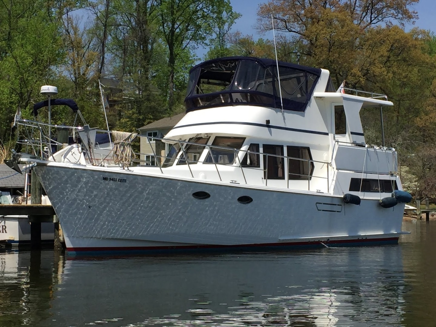 38' Marine Trader 38 Sundeck for Sale | Trawlers | As You Wish | Curtis ...