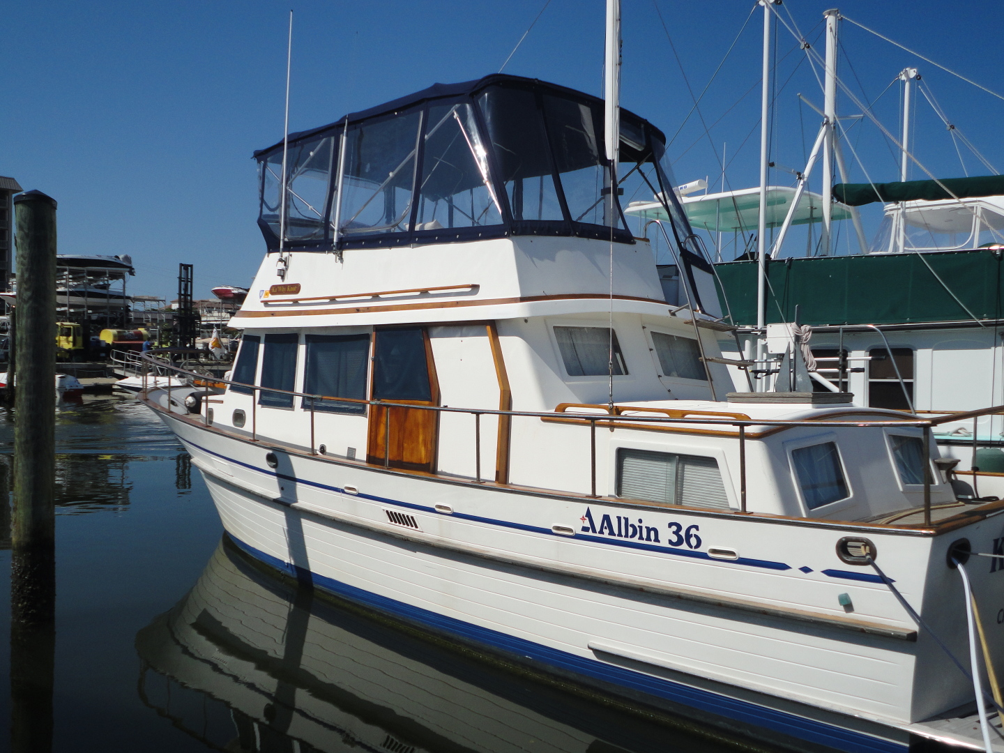 36' Albin for Sale | Trawlers | Ka' Why Knot | Curtis Stokes Yacht ...