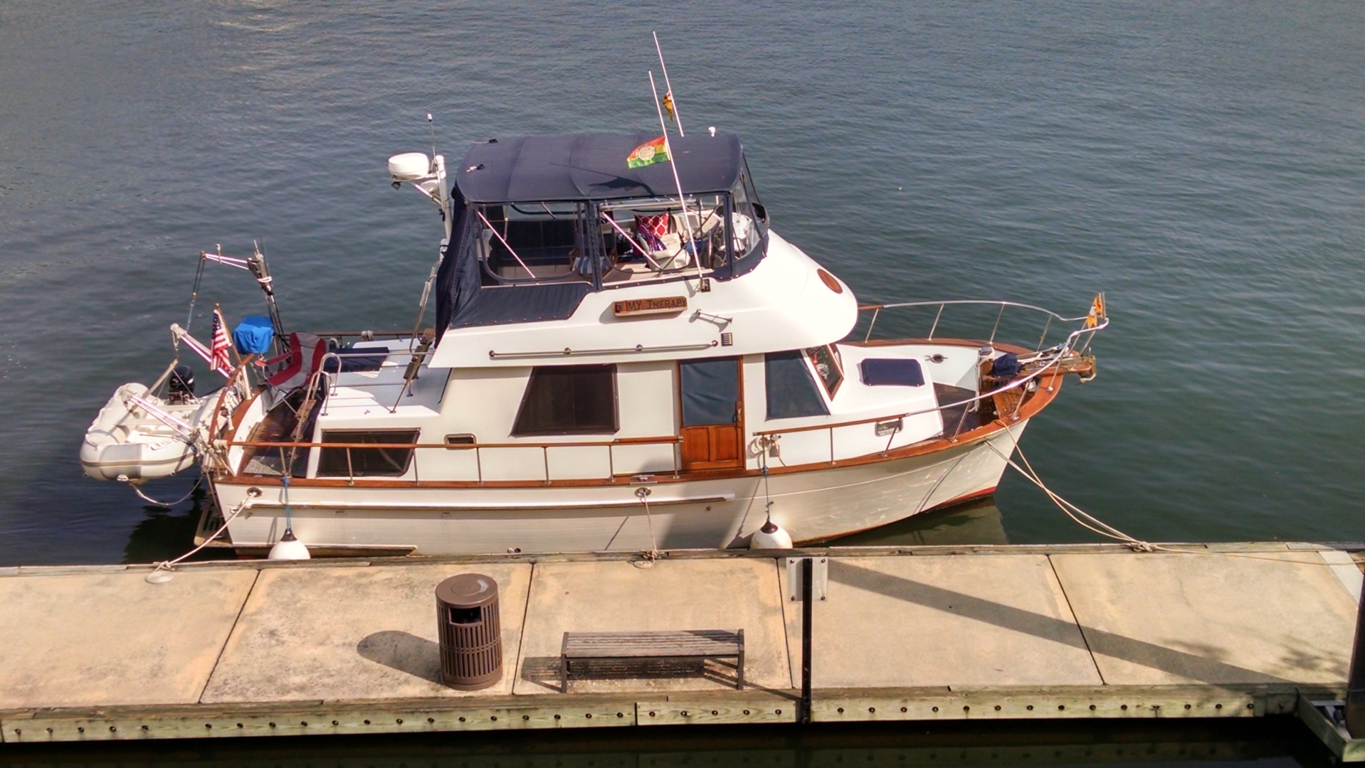 34' Marine Trader 34 Double Cabin for Sale | Trawlers | MY Therapy ...